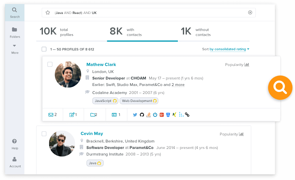 AmazingHiring - Find Tech Talents Faster