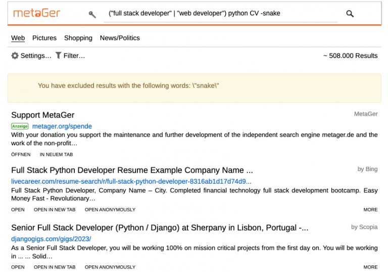 How to Use Metasearch Engines for Sourcing - AmazingHiring